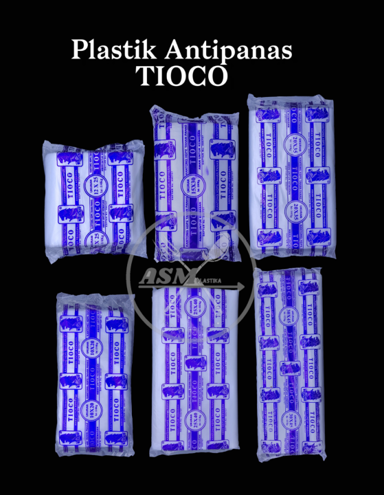 Plastik ANTIPANAS TIOCO Berbagai Ukuran 1 PACK / Kantong Plastik Tioco ...