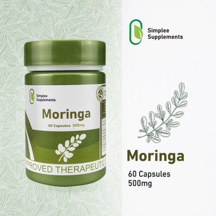 Simplee Moringa / Malungay Capsule Supplement ( 60 vegan capsules ...