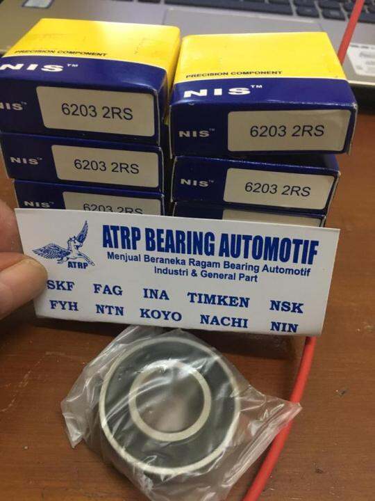 BALL BEARING 6203 2RS NIS | Lazada Indonesia