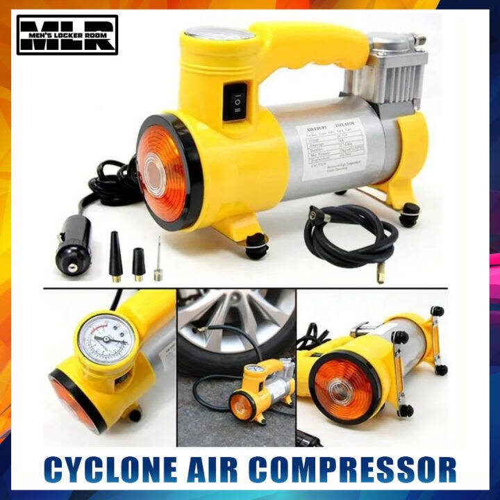 Heavy Duty Air Compressor w/ Bright Flash Light AC-PRO CYCLONE 150PSI ...