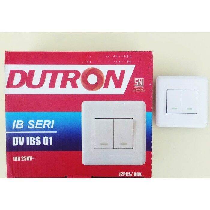 Dutron Saklar IB Seri Saklar Inbow Ganda Saklar Double SNI DV IBS 01 ...