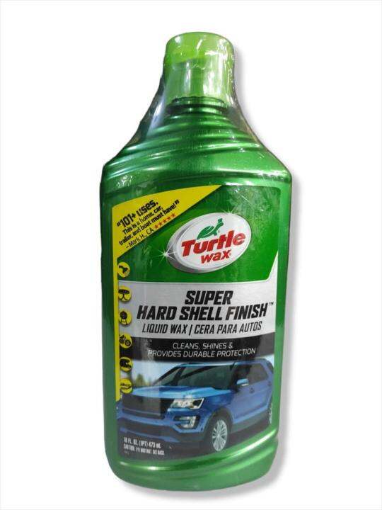 Turtle Wax Super Hard Shell FInish Liquid Wax Asli 473 ml T-50808 ...