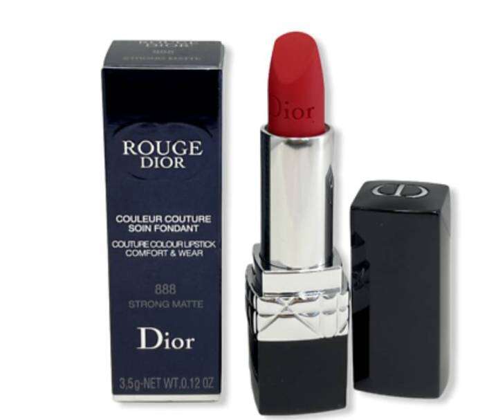 Dior Rouge Dior เบอร์ 888 Strong Matte 3.5g | Lazada.co.th