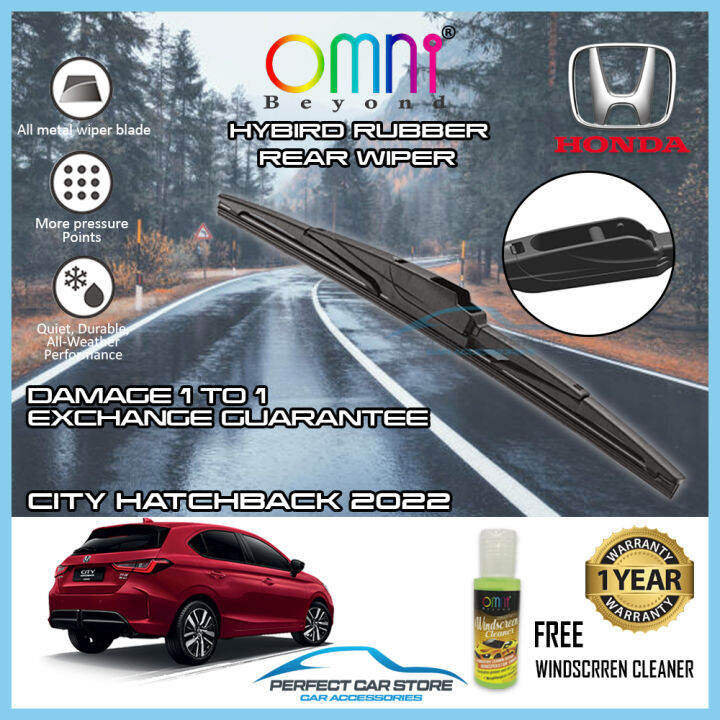Honda CITY Hatchback (GN5) 2020 2021 2022 Omni Beyond HYBIRD Rubber Wiper Blade (1 Set) | Lazada