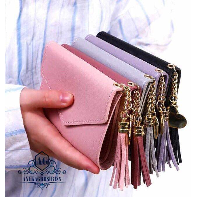 Dompet Mini Fashion Lipat 005 Dompet Import Rumbai LOVE | Lazada Indonesia