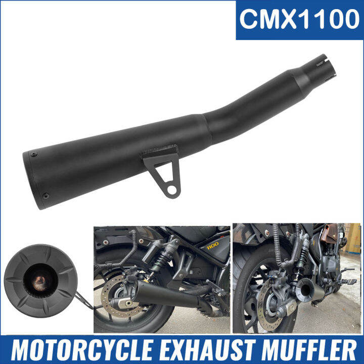 Motorcycle Exhaust Muffler Silencer Pipe Modified Tail Exhaust System ...