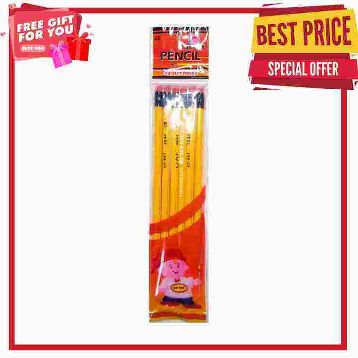 PENCIL HI CRAFT NO.2B PACK BY 6'S | Lazada PH