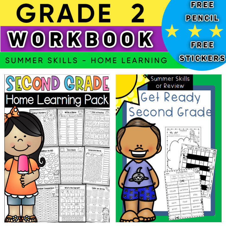 GRADE 2 HOME LEARNING WORKBOOK/WORKSHEETS | Lazada PH