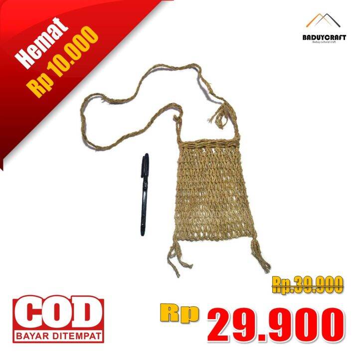 Tas Koja Baduy pria Tas Rajut Tradisional Kaneron sunda murah | Ukuran ...