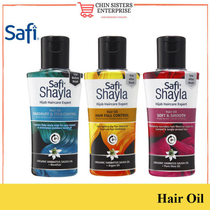 READY STOCK SAFI Shayla Hair Oil Hijab Haircare Expert100ml / Minyak ...