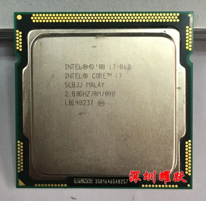 Intel Core I7 860 Processor (8M Cache 2.80 GHz) LGA1156เดสก์ท็อป CPU ...