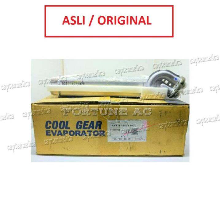 ASLI COIL EVAPORATOR DEPAN TOYOTA INNOVA FORTUNER DENSO COOL GEAR KOIL ...