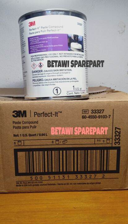 3M Perfect-it Paste Compound, quartz 33327, Kompon Pasta Poles (Body ...