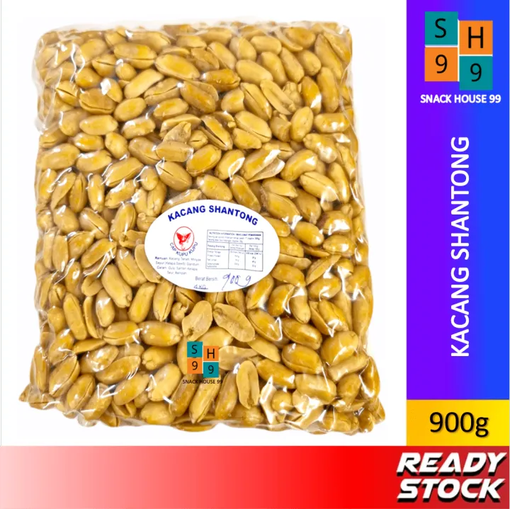 【900g】【Kacang Shantong / Cap Rama-rama Tanpa Kulit Peanut Shandong ...