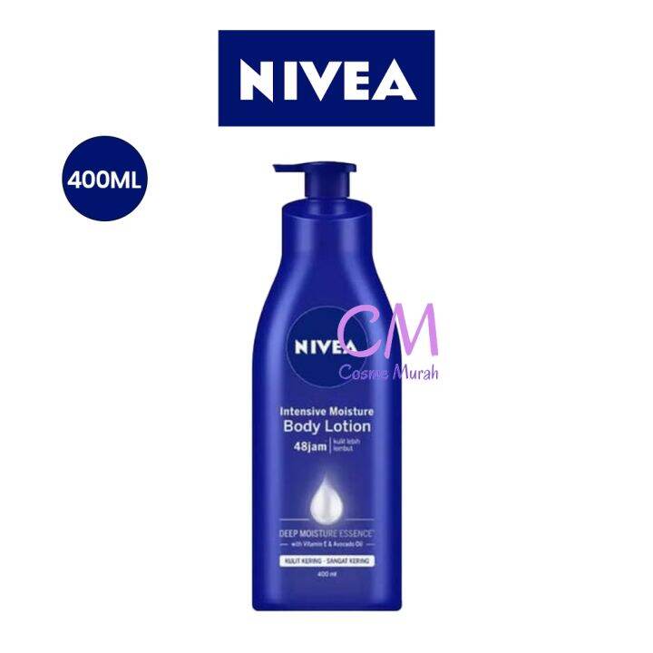 NIVEA Intensive Moisture Body Lotion 400ml Lotion Pelembab Kulit | Lazada Indonesia
