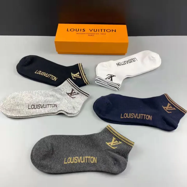 LV Socks Men's Summer Socks Shallow Mouth | Lazada PH