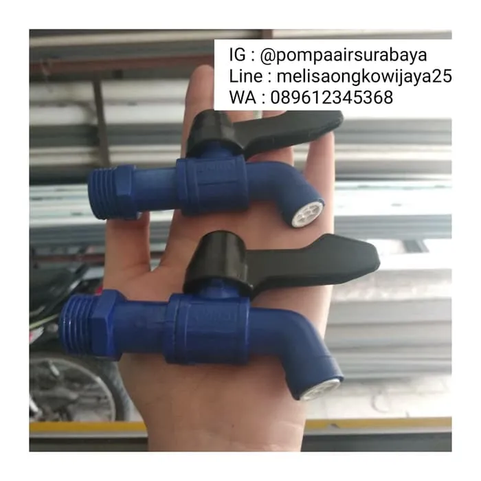 kran3/4amico - keran Kran Air pdam Tembok Plastik Amico 3/4 3/4" kran ...