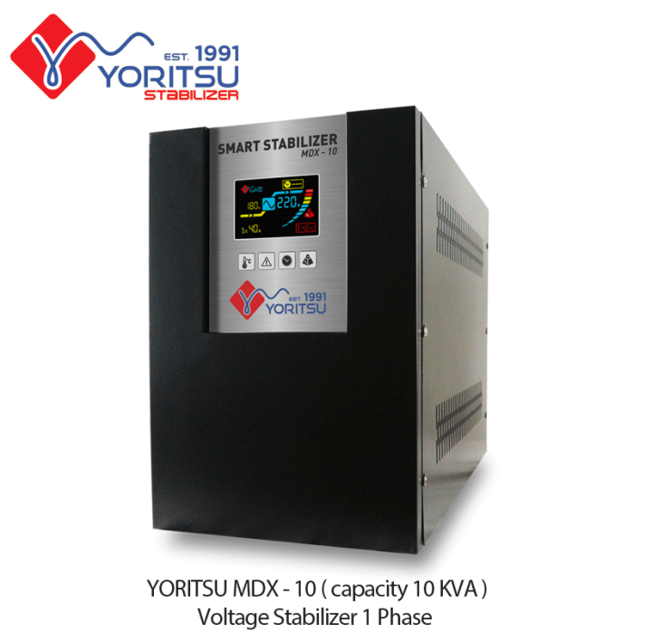 Stabilizer Listrik Stavolt Listrik Avr Yoritsu MDX 10 kVA | Lazada ...
