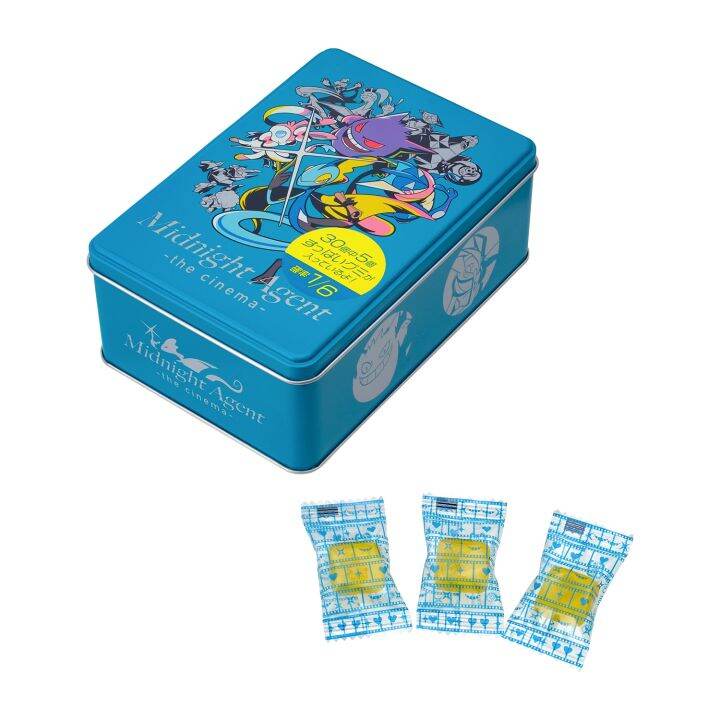 Pokémon Center original Japan limited canned gummies Midnight Agent ...