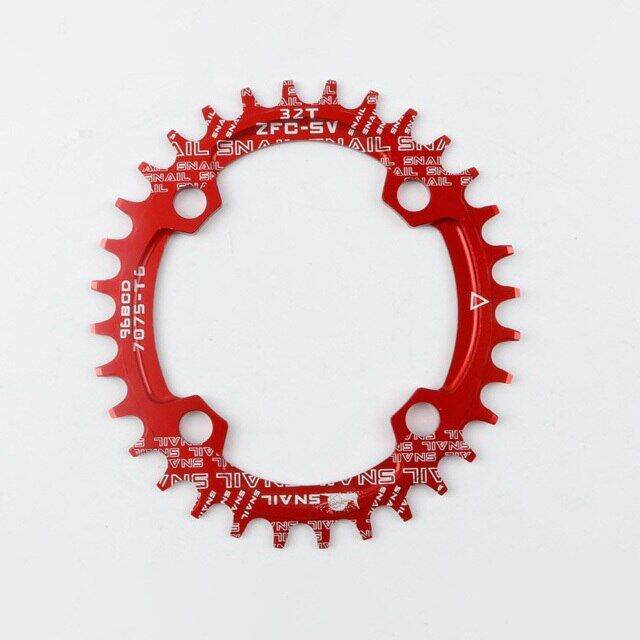 Snail 96 Bcd Chainring 32/34/36/38t Narrow Wide Mtb Crankset Round Oval ...