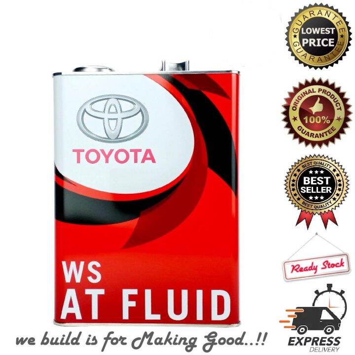 Toyota ATF WS Automatic Transmission oil Fluid Genuine ATFWS For Lexus ...