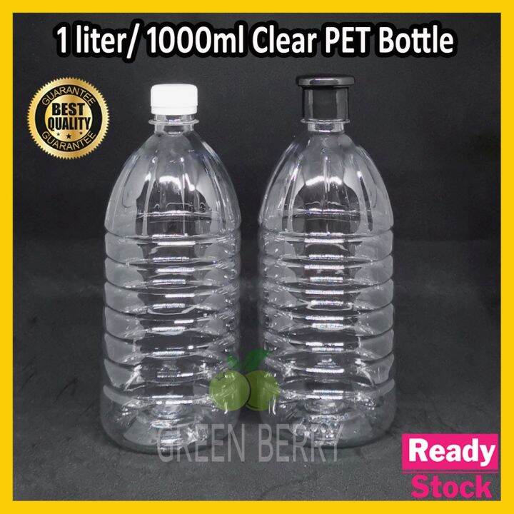 1000ml | 1 liter Empty PET Juice Plastic Bottle | Botol Kosong Plastik ...