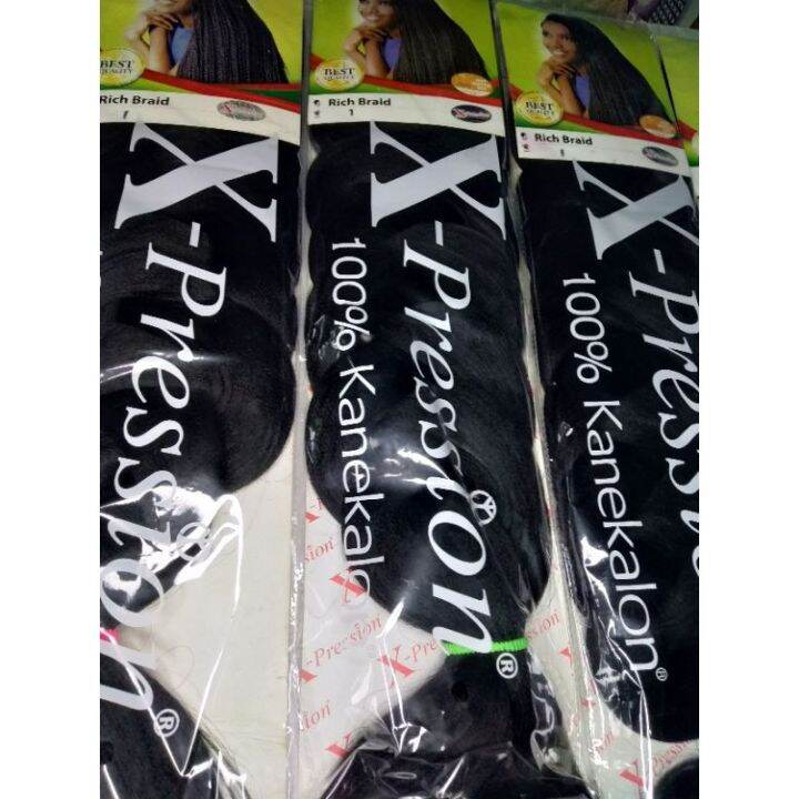 weg hair women Original Xpression Rich Braid Attachment Hair Extension ...