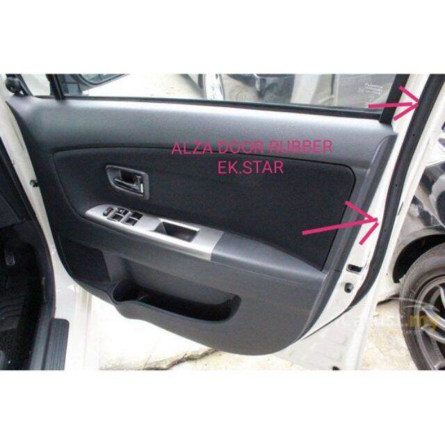 PERODUO ALZA D46T DOOR RUBBER, DOOR WEATHERSTRIP, PINTU GETAH -BELAKANG ...