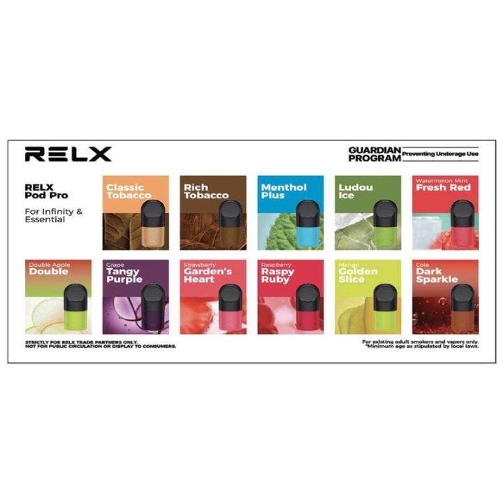 HOT AUTHENTIC RELX Pods Pro(Single Pod)For Relx Infinity/Essential Relx ...