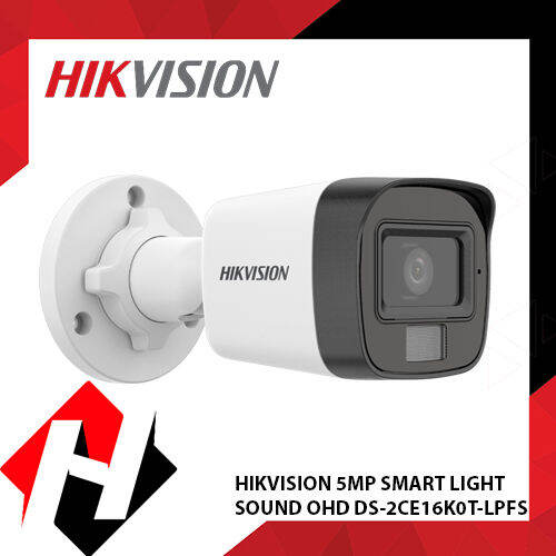 HIKVISION CAMERA 5MP SMART LIGHT AUDIO DS-2CE16K0T-LPFS 3K | Lazada Indonesia