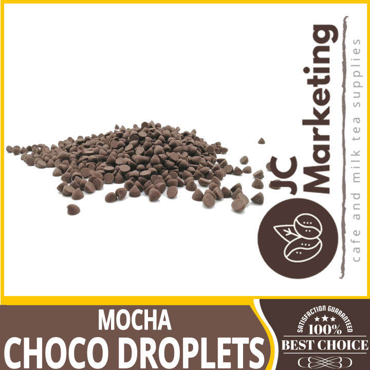 Mocha Choco Droplets Available Available: 500g / 1kg / 5kg can use for ...