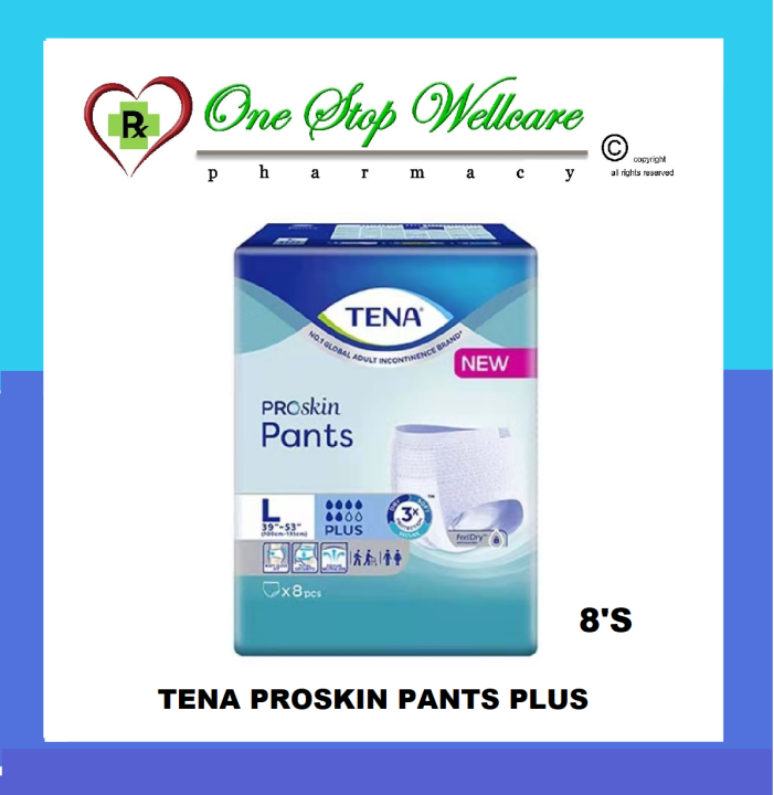 TENA PROSKIN PANTS PLUS ADULT DIAPERS (L) 8'S | Lazada
