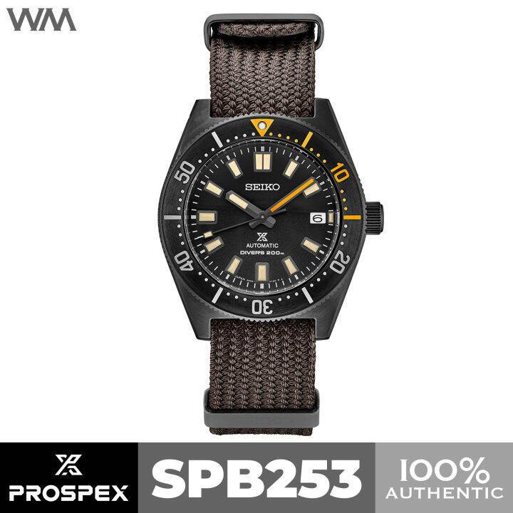 Seiko Prospex Black Series Limited Edition 62MAS Automatic Watch SPB253 ...