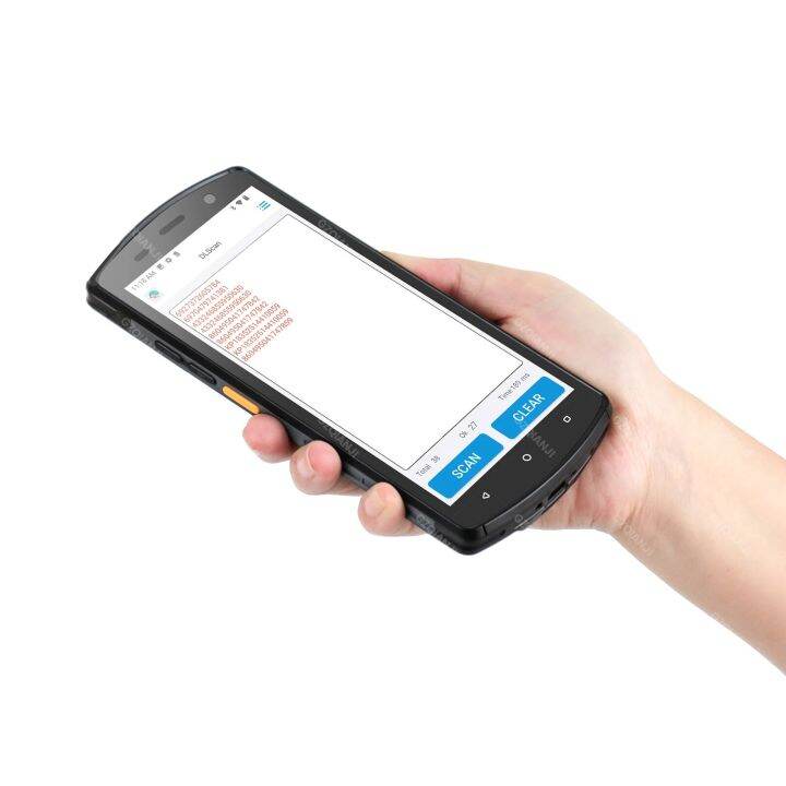 5.7 Inch Android 12 Handheld PDA Terminal Barcode Scanner 1D/2D QR Code ...