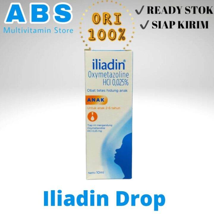 Iliadin Anak 0.025% Nasal Drops 10 ml | Lazada Indonesia