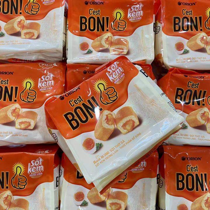 Banh C'est Bon Soi Thit Ga Sot Kem Trung Lava 101.5g | Lazada