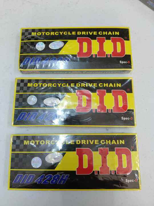 DID MOTORCYCLE DRIVE CHAIN 428H - 110L / 120L / 130L RB WHOLESALE PRICE ...