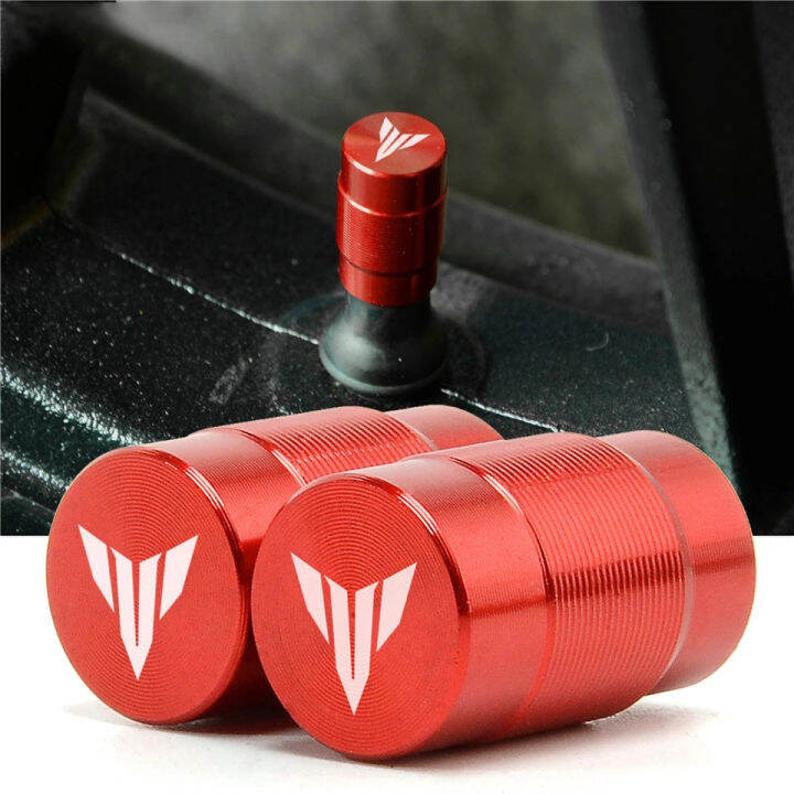 Tire valve caps For YAMAHA MT01 MT09 MT07 MT10 MT03 MT 15 MT-07 MT-10 ...