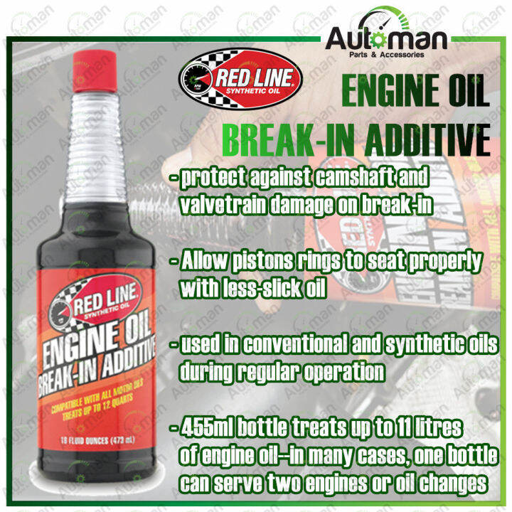 Redline Red Line Engine Oil Break In Additive 473ml | Lazada
