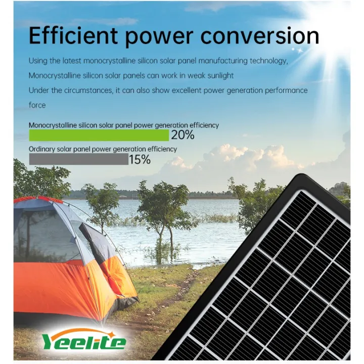 Yeelite GD Super GD-100 Original Solar Panel High Quality 6V Universal ...