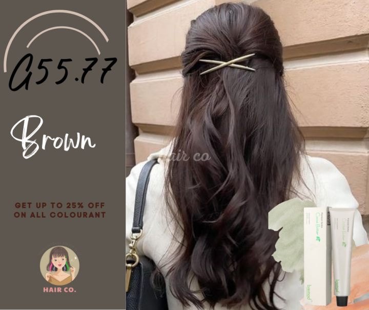 G55.77 Brown Hair Color Bremod Premium (Gray Hair Cover) | Lazada PH