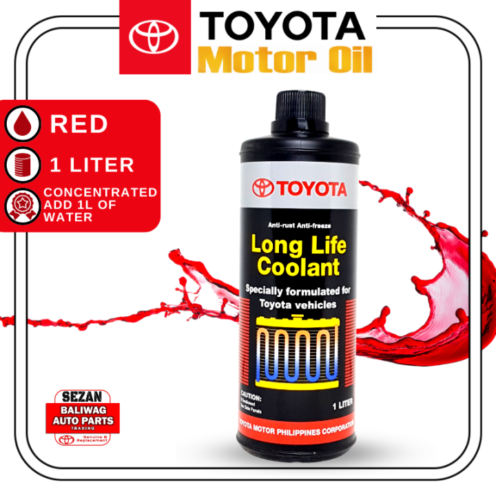 LONG LIFE COOLANT 1 LITER CONCENTRATED ORIGINAL TOYOTA 08889-80003 ...
