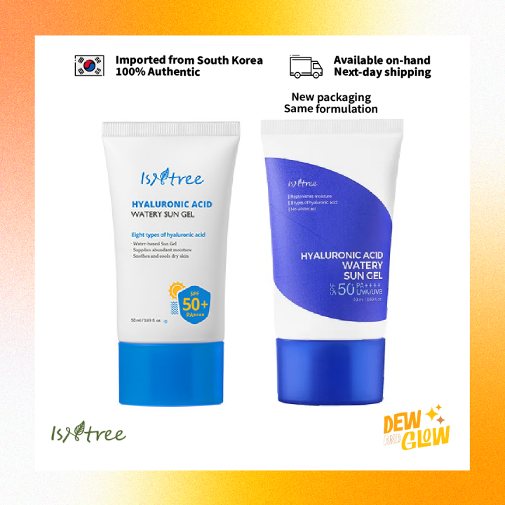 Isntree Hyaluronic Acid Watery Sun Gel (50ml)(New Packaging) | Lazada PH