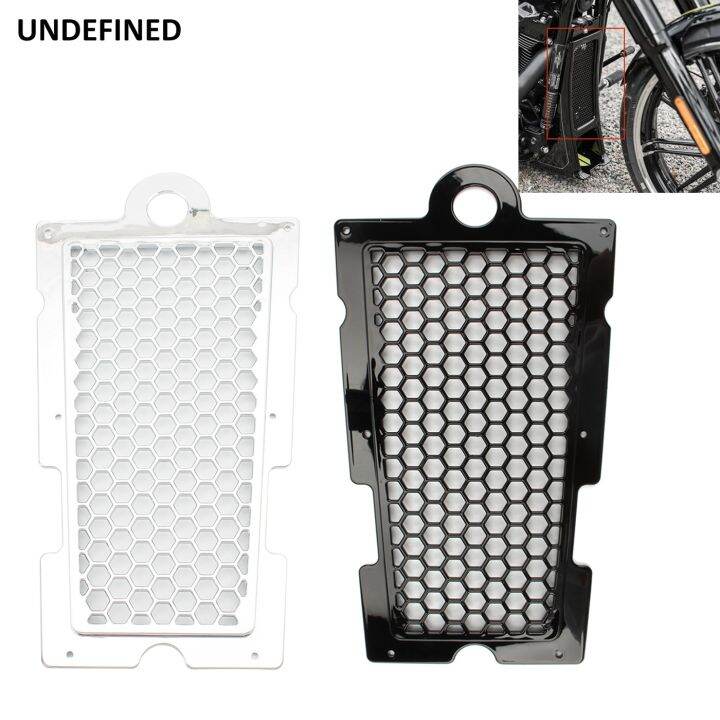 Honeycomb Mesh Radiator Guard Protector Grille Cover for Harley Softail ...