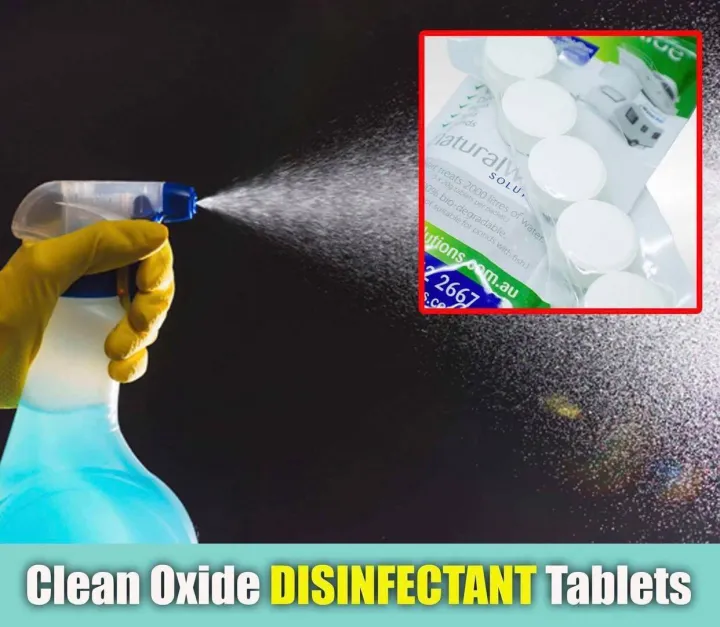 Clean Oxide Disinfection Tablets (5 tablets) | Lazada PH