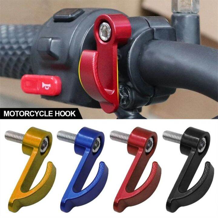 RJZ28 CNC Motorcycle Accessories Bag Carry Hook Dirt Bike Aluminium ...