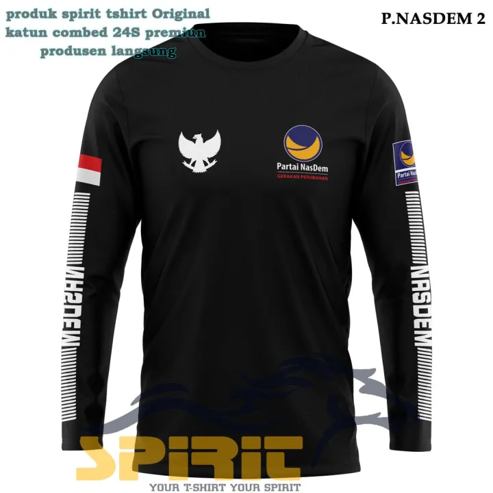 Terbaru !!! Kaos Partai Nasdem Gerakan Perubahan Baju Logo Nasdem ...