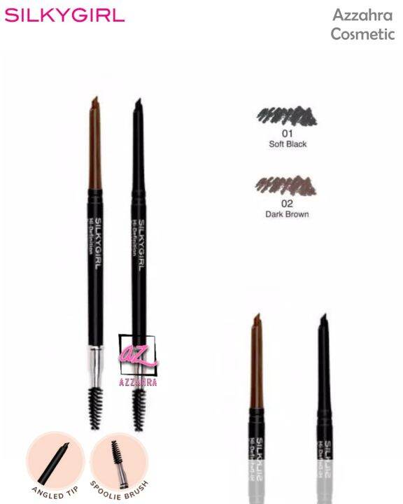 SILKYGIRL Hi-Definition Brow Liner | Eyebrow | Lazada Indonesia
