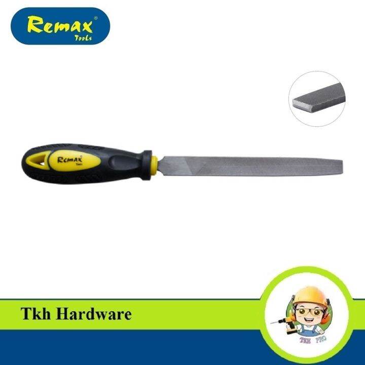 REMAX Flat File 6'' inch Durable Steel File for Concave, Convex, and ...