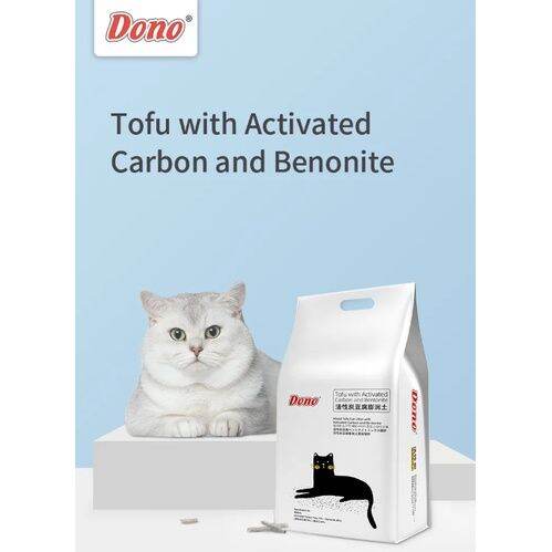 Dono Cat Litter - Tofu with Activated Carbon and Bentonite | Lazada PH
